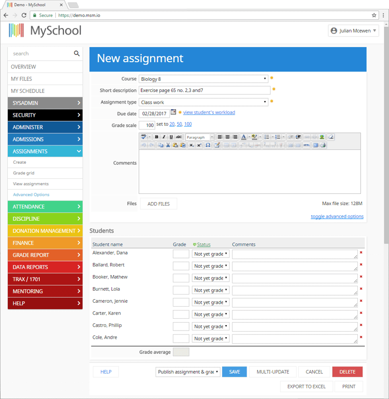 Homework And Assignments Online Homework System 